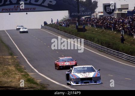 Michele Alboreto (ITA) Eddie Cheever (USA) Carlo Facetti (ITA) Lancia ...