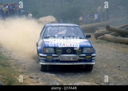 Jochi Kleint (GER) Gunter Wanger (GER) Opel Ascona 400 Gr4 Opel Euro ...
