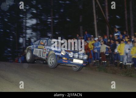 Per Eklund (SWE) Ragnar Spjuth (SWE) Porsche 911 SC Gr4 Stock Photo - Alamy