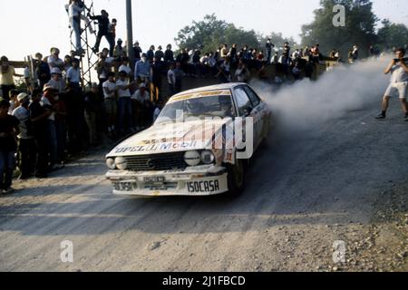 Maurizio Verini (ITA) Andrea Ulivi (ITA) Opel Ascona 400 Gr4 Conrero ...