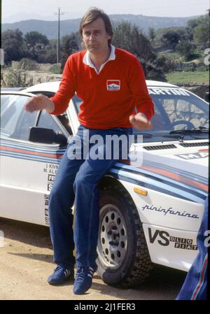 Markku Alen (FIN) Lancia Rally Martini Racing Stock Photo - Alamy