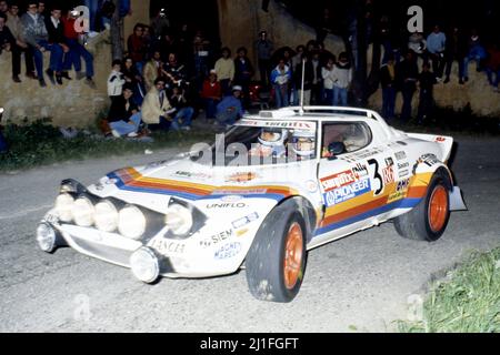 Fabrizion Tabaton (ITA) Luciano Tedeschini (ITA) Lancia Stratos Hf Gr4 ...