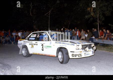 Luigi Lucky Battistolli (ITA) Fabio Penariol (ITA) Opel Ascona 400 Gr4 ...