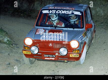 Daniele Signori (ITA) Mario Ferfoglia (ITA) Autobianchi A112 Abarth 70 Hp Trophy Piave Jolly ...