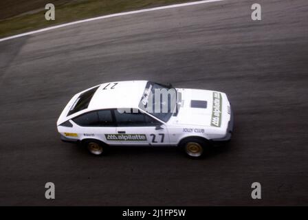 Anna Cambiaghi (ITA) Lella Lombardi (ITA) Alfa Romeo Alfetta GTV6 Div2 ...