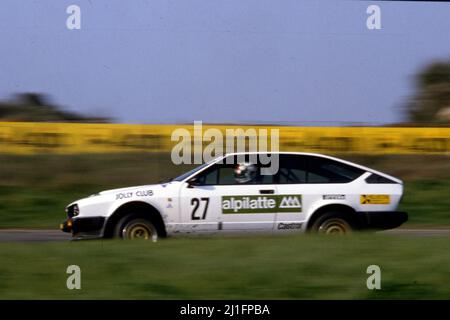 Anna Cambiaghi (ITA) Lella Lombardi (ITA) Alfa Romeo Alfetta GTV6 Div2 ...