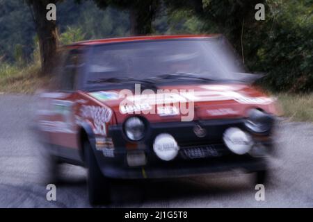 Daniele Signori (ITA) Mario Ferfoglia (ITA) Autobianchi A112 Abarth 70 Hp Trophy Piave Jolly ...