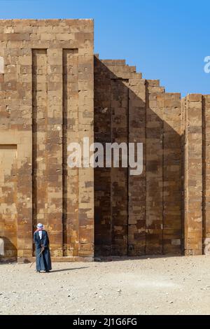 The Mortuary complex of Djoser, The mortuary Temple at the Step Pyramid of Djoser or Zoser in ...