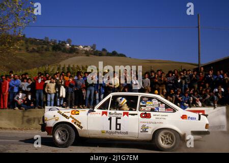 Massimo Ercolani (RSM) Giuliano Gozi (RSM) Ford Escort RS GrB Scuderia ...