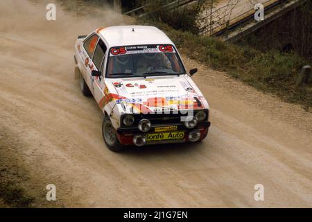 Massimo Ercolani (RSM) Giuliano Gozi (RSM) Ford Escort RS GrB Scuderia ...