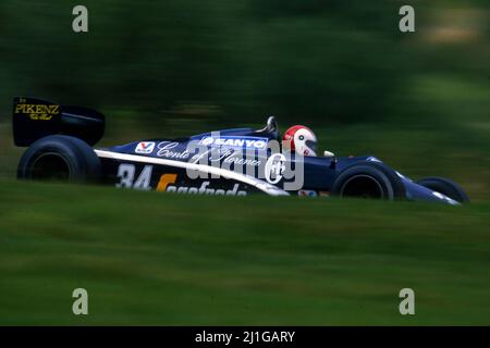 Johnny Alberto Cecotto (VEN) Theodore N183 Ford Cosworth Stock Photo ...