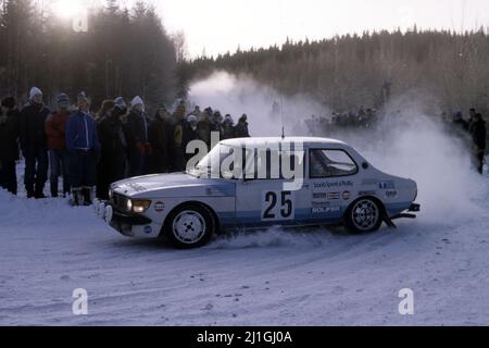 Ola Stromberg (SWE) Bruno Berglund (SWE) Saab 99 Turbo GrA Saab Sport ...