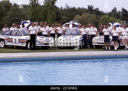 Opel Manta 400 GrB Rothmans Opel Rally Team the official photoshoot ...