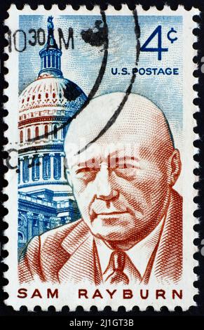 United States of America - circa 1962: a stamp printed in the United ...