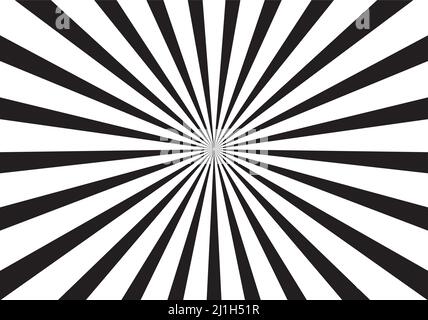 Black and white spiral ray background Stock Vector Image & Art - Alamy