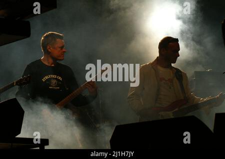Trębaczów, Poland, Polen, Polska, Concert of the pop-rock band "Bajm ...