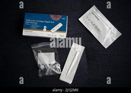 SARS‑CoV‑2 antigen test kit for self testing with negative results and ...