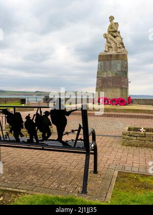 War memorial, Largs, Scotland, UK Stock Photo - Alamy