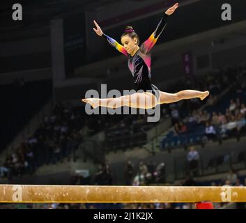 Liverpool, UK. 26th Mar, 2022. Poppy Grace Stickler of Club Cymru ...