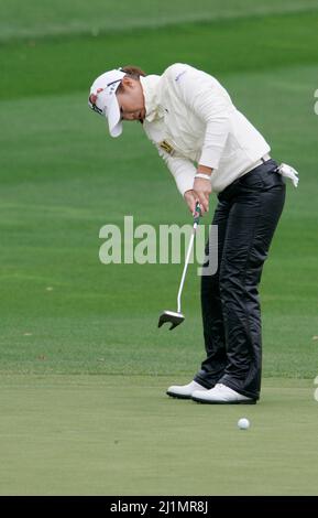 Meena Lee, of South Korea, during the final round of play of the Jamie ...
