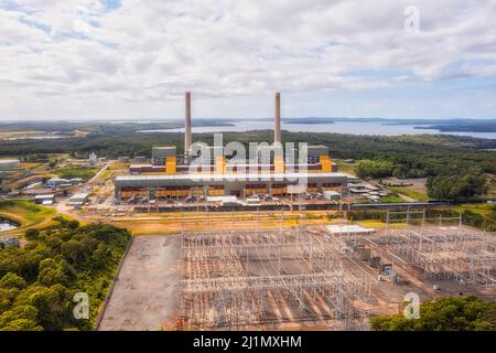 Eraring power plant electricity generation station on Central coast ...