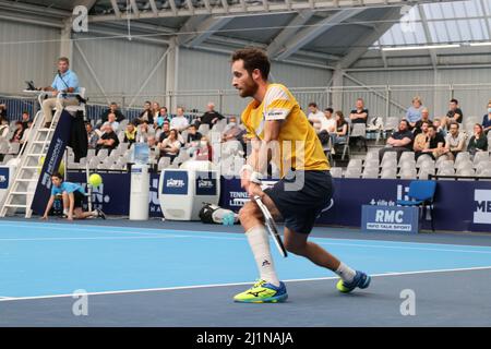 Constant Lestienne during the Play In Challenger 2022, ATP Challenger ...