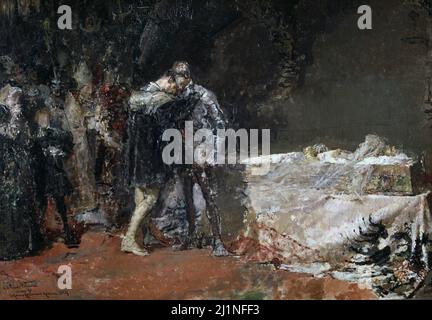 MORENO CARBONERO , JOSE. PINTOR ESPAÑOL . MALAGA 1868 - 1941. GRABADO ...