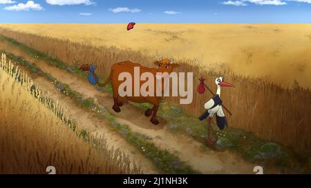 MAMMA MOO FINDS HER WAY HOME (2021) -Original title: MAMMA MU HITTAR ...
