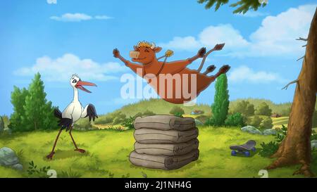MAMMA MOO FINDS HER WAY HOME (2021) -Original title: MAMMA MU HITTAR ...