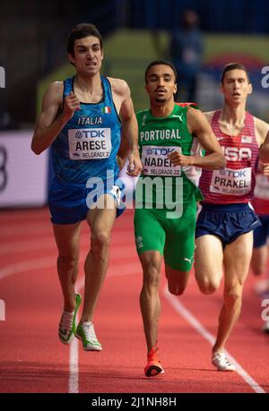 Isaac Nader of Portugal competing in the 1500m Men Heat 1 at the World ...