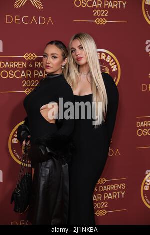 Kate Haralson and Tate Haralson arrive at Darren Dzienciol and Richie ...