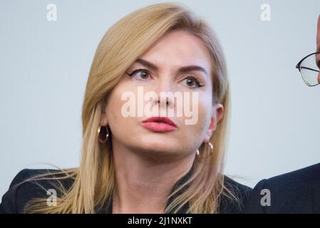 Tv presentator ICTV Inna Shevchenko attends Ukrainian filmmaker Special ...