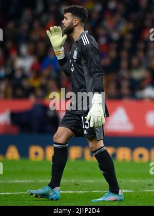 David Raya during the friendly match between Spain and Albania, played ...