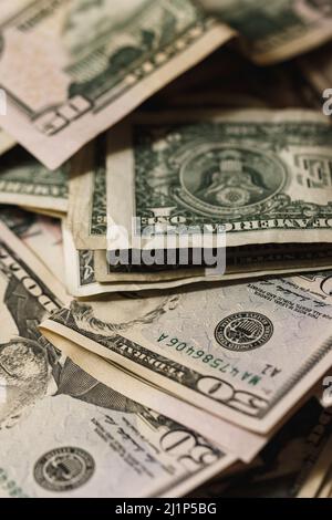 Close up of the different US dollar bills Stock Photo - Alamy