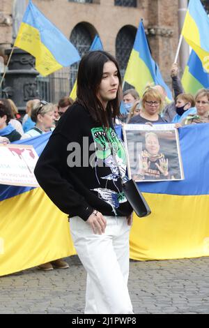 March 27, 2022 - Ukranian Tik Toker and photographer VALERISSSH attends ...