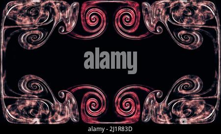 Computer generated artificial fluid-art texture Stock Photo - Alamy