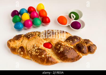 Traditional Turkish,Istanbul Fragrant Easter Bread,Paskalya Coregi with ...