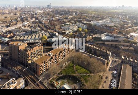Castlehaven Community Park, Camden Town, London, England Stock Photo ...
