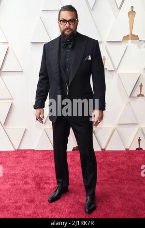 Jason Momoa walking the red carpet at 'The Wrecking Crew' New York ...