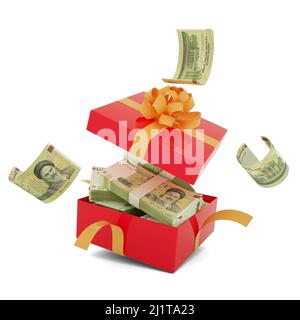 3D Stack of 100000 Iranian rial notes Stock Photo - Alamy
