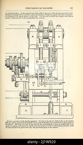 Illustration of an 19th century cog mechanism Stock Photo - Alamy
