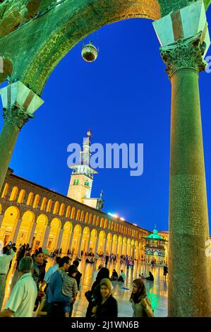 Damascus At Sunset Stock Photo - Alamy