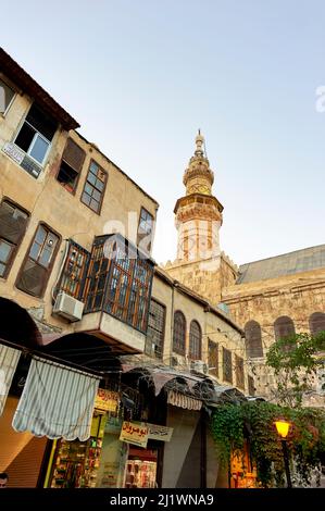 Syria road to Damascus arch Stock Photo - Alamy