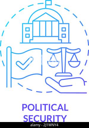 Political stability blue gradient concept icon Stock Vector Image & Art - Alamy