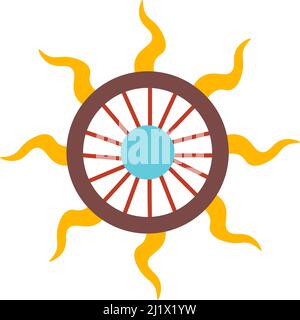 Sacred Mayan sun god, Aztec wheel calendar, Maya symbols ethnic mask ...