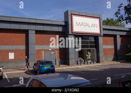 Matalan retail store front Stock Photo - Alamy
