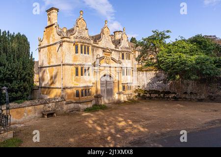 Gatehouse Stanway House Stanway Gloucestershire England UK Stock Photo ...