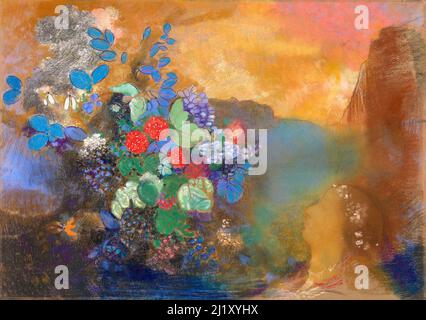 Odilon Redon - Ophelia Stock Photo - Alamy
