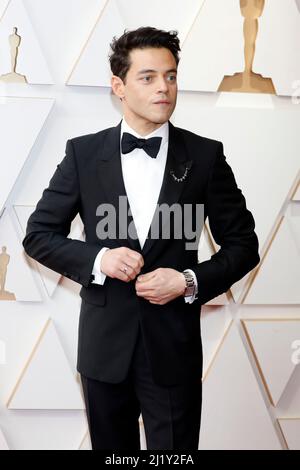 LOS ANGELES - MAR 27: Rami Malek at the 94th Academy Awards at Dolby ...