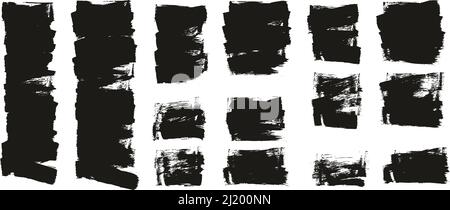 Flat Sponge Thin Artist Brush Short Background & Straight Lines Mix ...